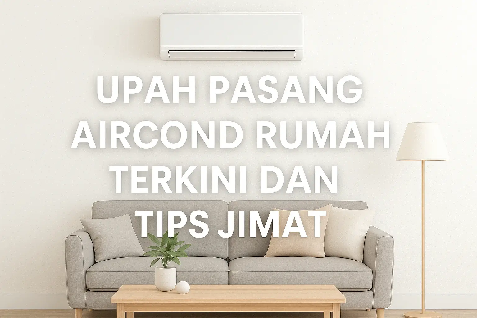 Upah Pasang Aircond Rumah Terkini 2025 Dan Tips Jimat